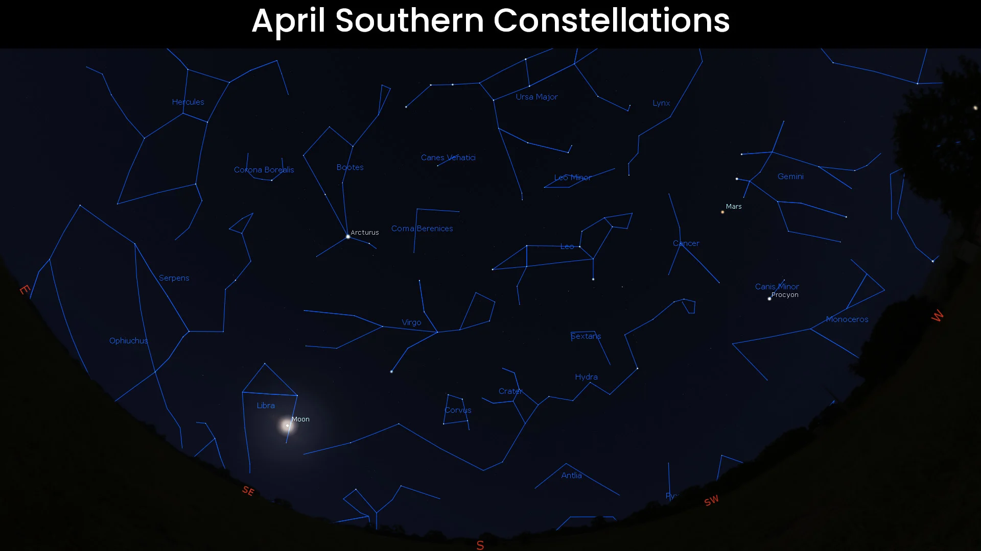 Look up! What's going on in the April night sky? - The Weather Network