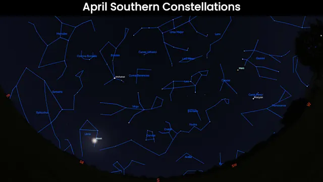 Look up! What's going on in the April night sky? - The Weather Network