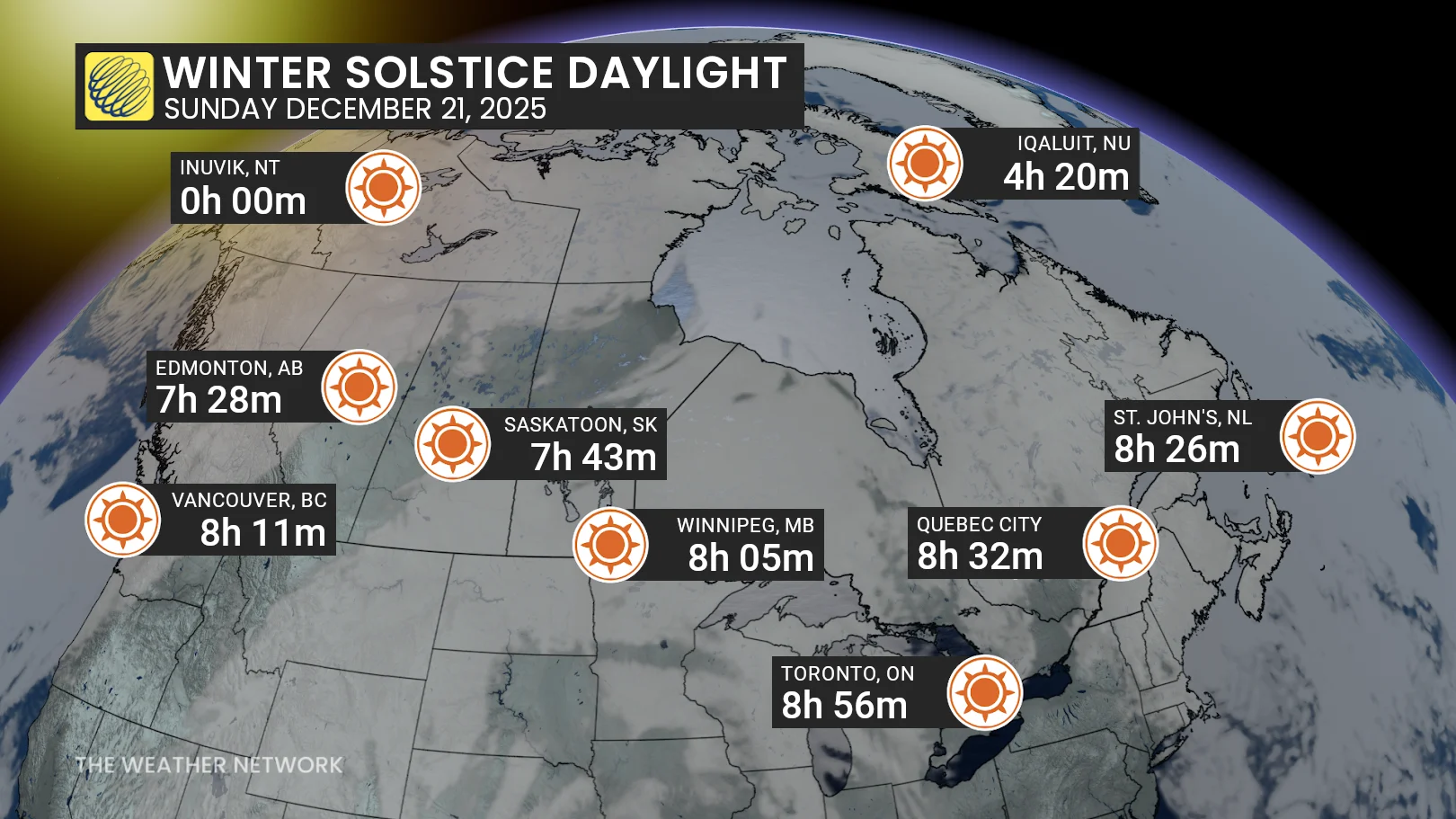 Winter Solstice: When is the longest night of the year? - The Weather ...