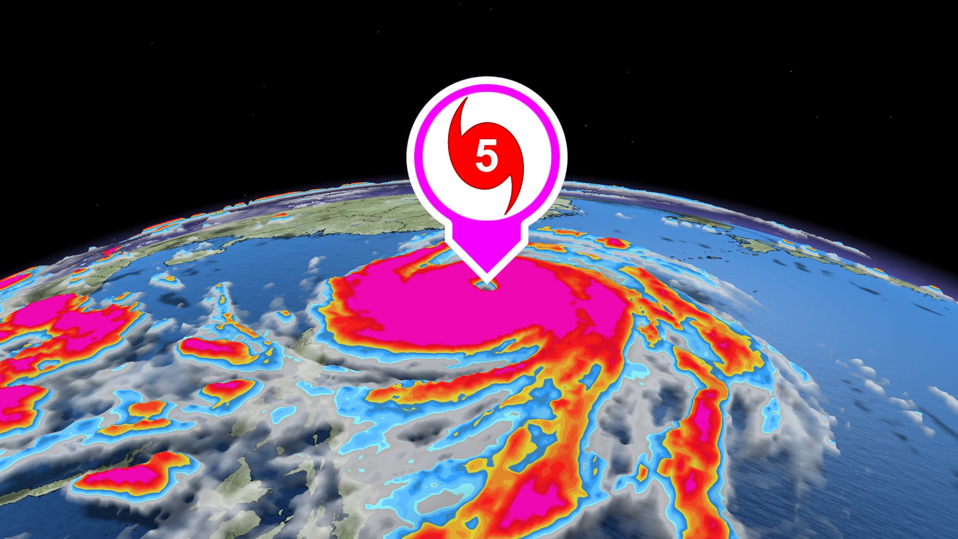 Vents à 270 km/h : voici le cyclone le plus puissant sur Terre en 2025 ...