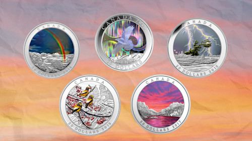 In celebration of the King Charles coins, here's some weather-inspired ...
