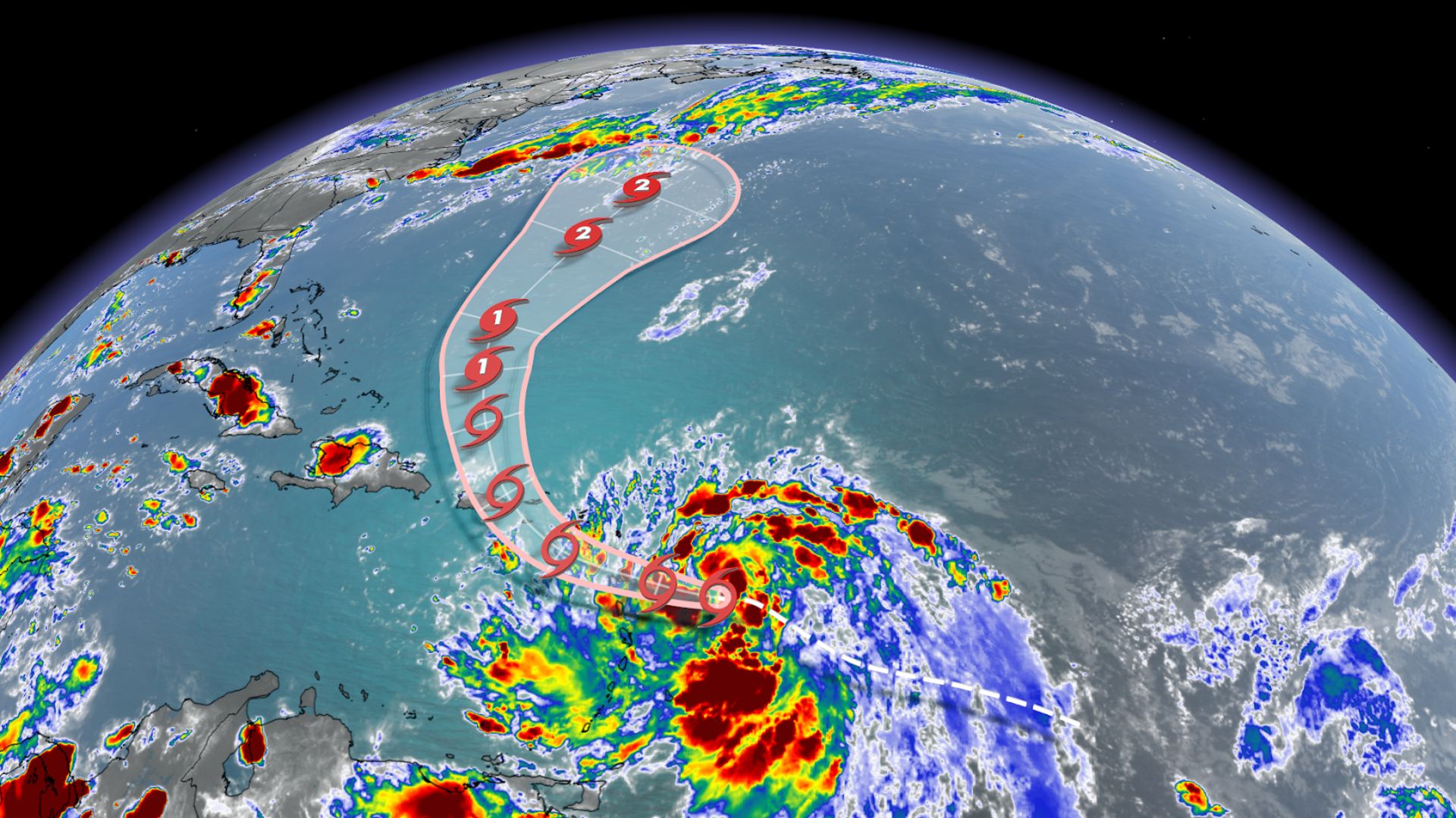 Tropical Storm Ernesto likely to become a hurricane by end of week ...