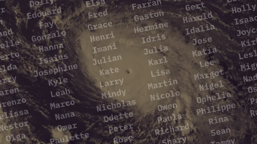 How do Atlantic hurricanes get their names? - The Weather Network