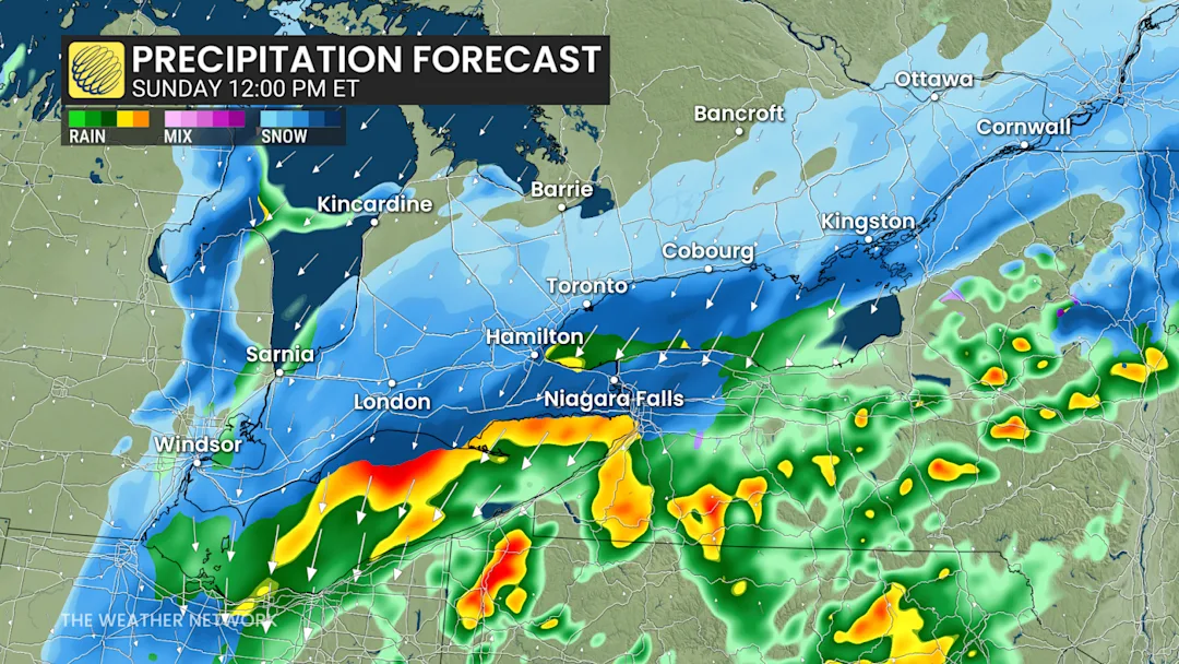 Snow possible as weekend winter wake-up call reaches Ontario - The ...