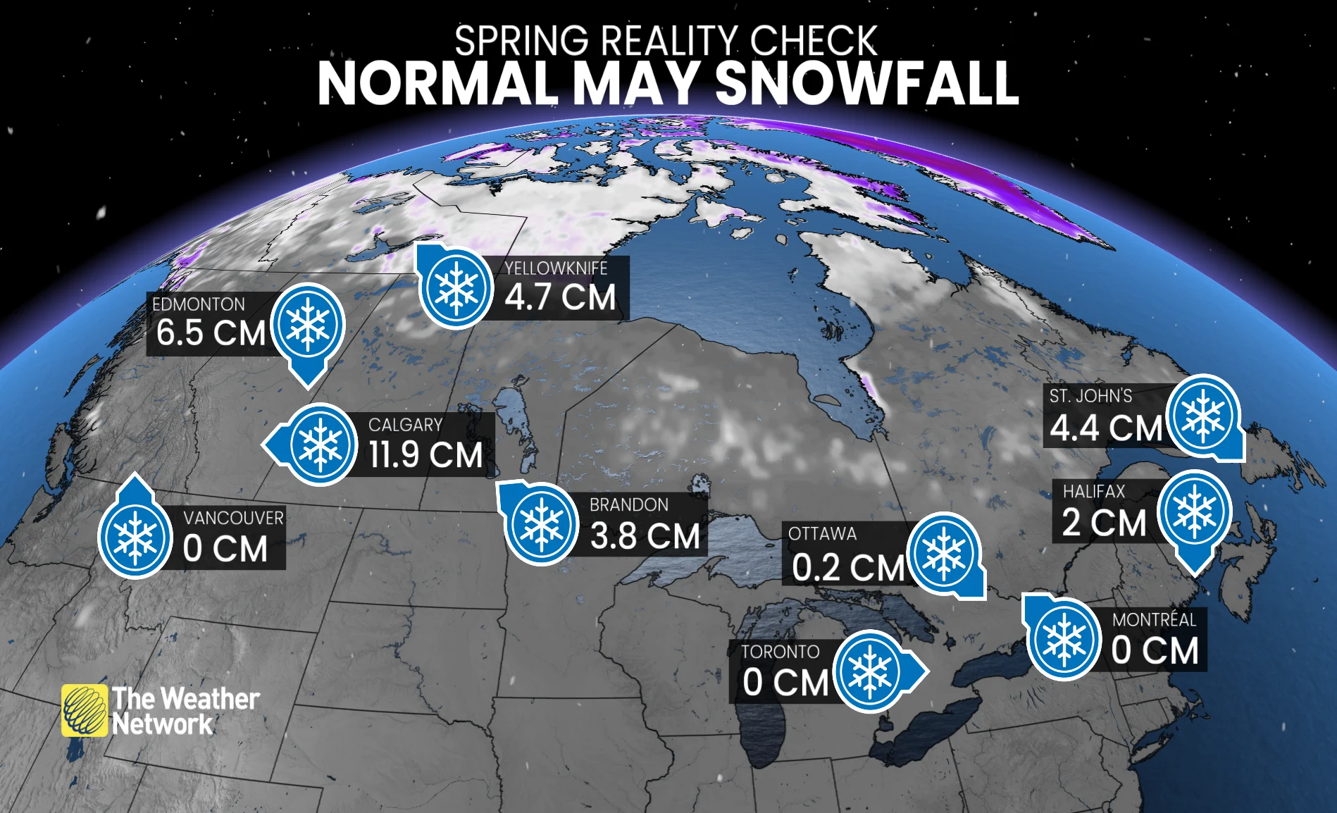 May can bring Canada 30-degree heat and late-spring snows - The Weather ...