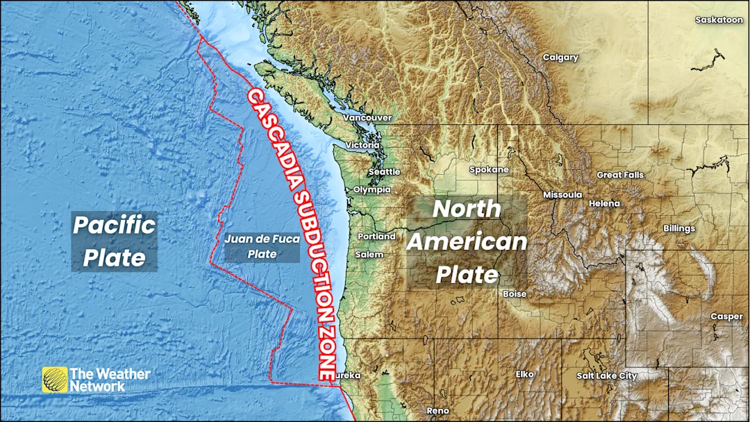 Powerful Cascadia quake could trigger near-instant flood risk: report - The Weather Network