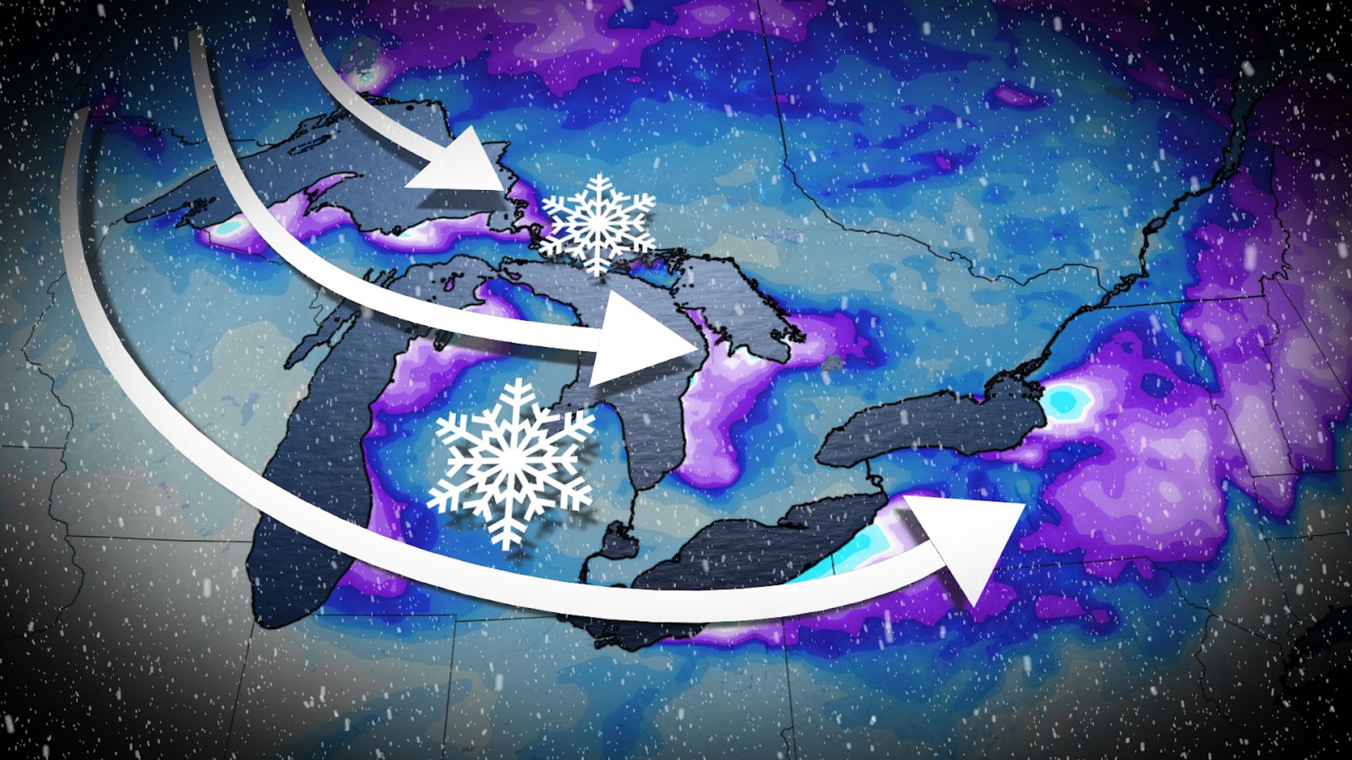 Multi-day snow squalls threaten hefty totals, dangerous travel to ...
