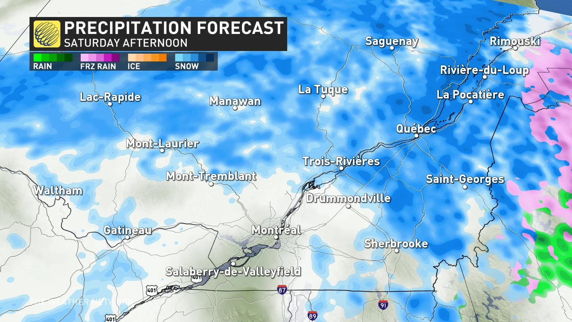 Quebec to feel the worst of the storm Saturday as snow, winds ramp up ...