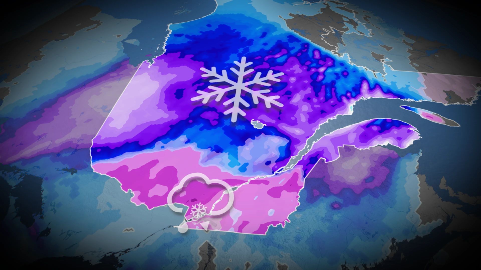 Winter storm impacts southern Quebec, outages climb - The Weather Network