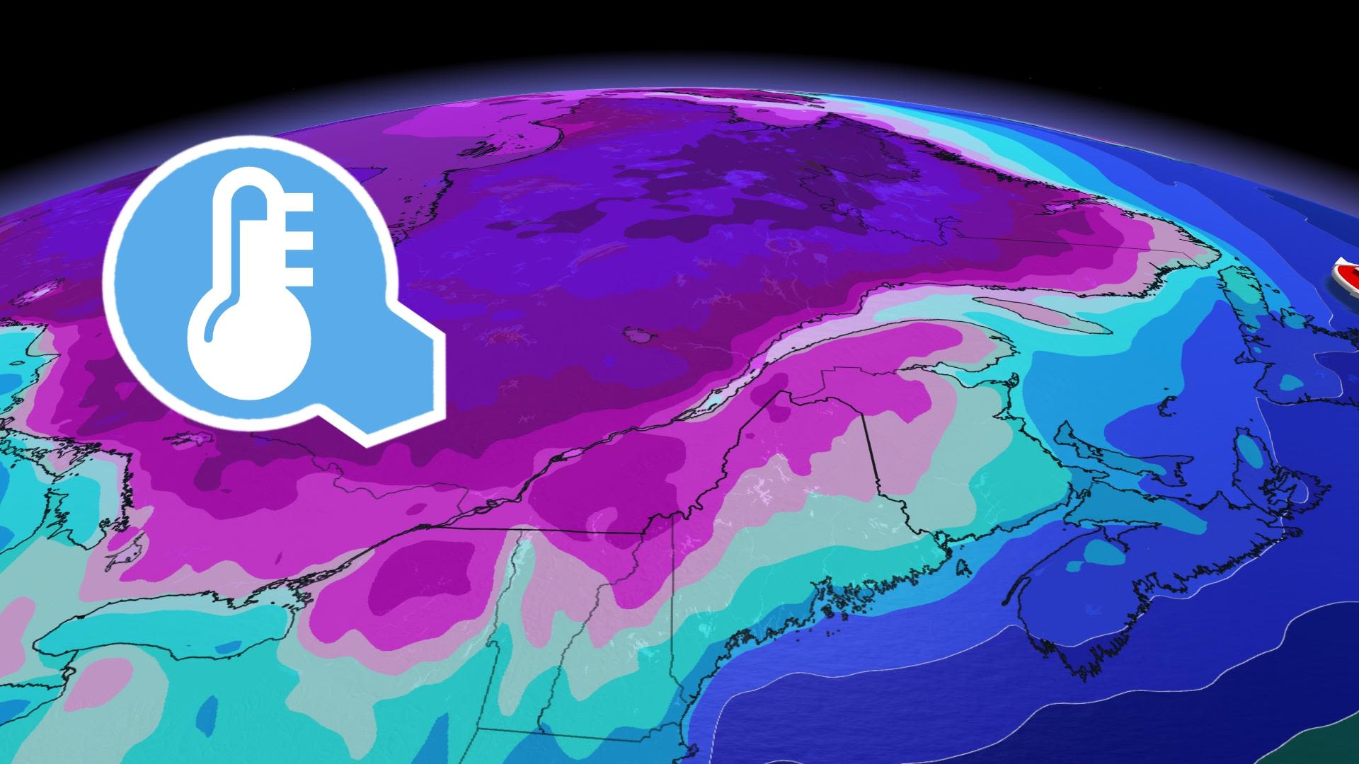 Froid extrême pour ces secteurs - MétéoMédia