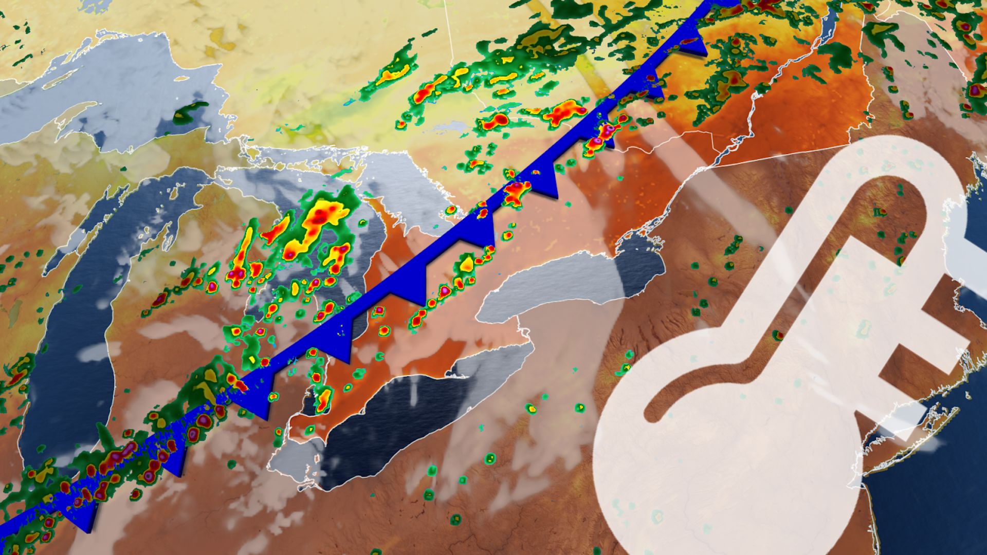 Ontario heat warnings arrive with a multi-day storm risk - The Weather ...