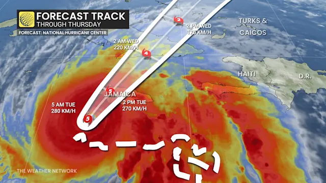 Jamaica warned of Melissa's 'catastrophic and life-threatening' impacts ...