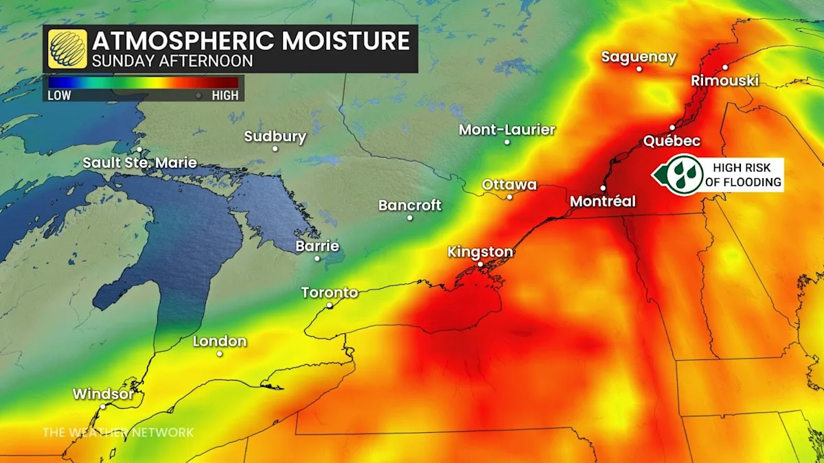 Stay alert as severe storms target Ontario, Quebec into Sunday - The ...