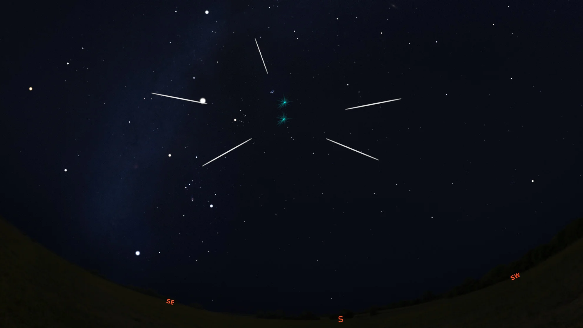 Keep your eyes on the sky for Taurid meteors flashing through the night ...