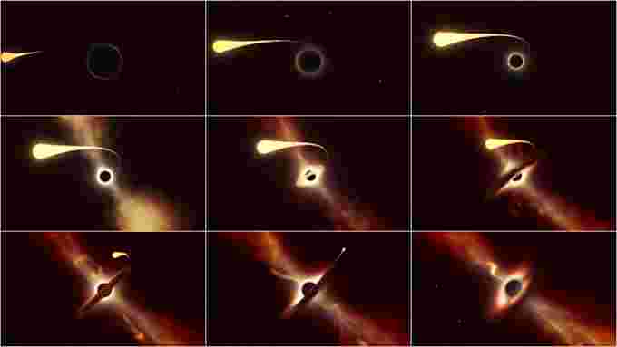 The Weather Network - Rare 'Death by Spaghettification' captured as ...