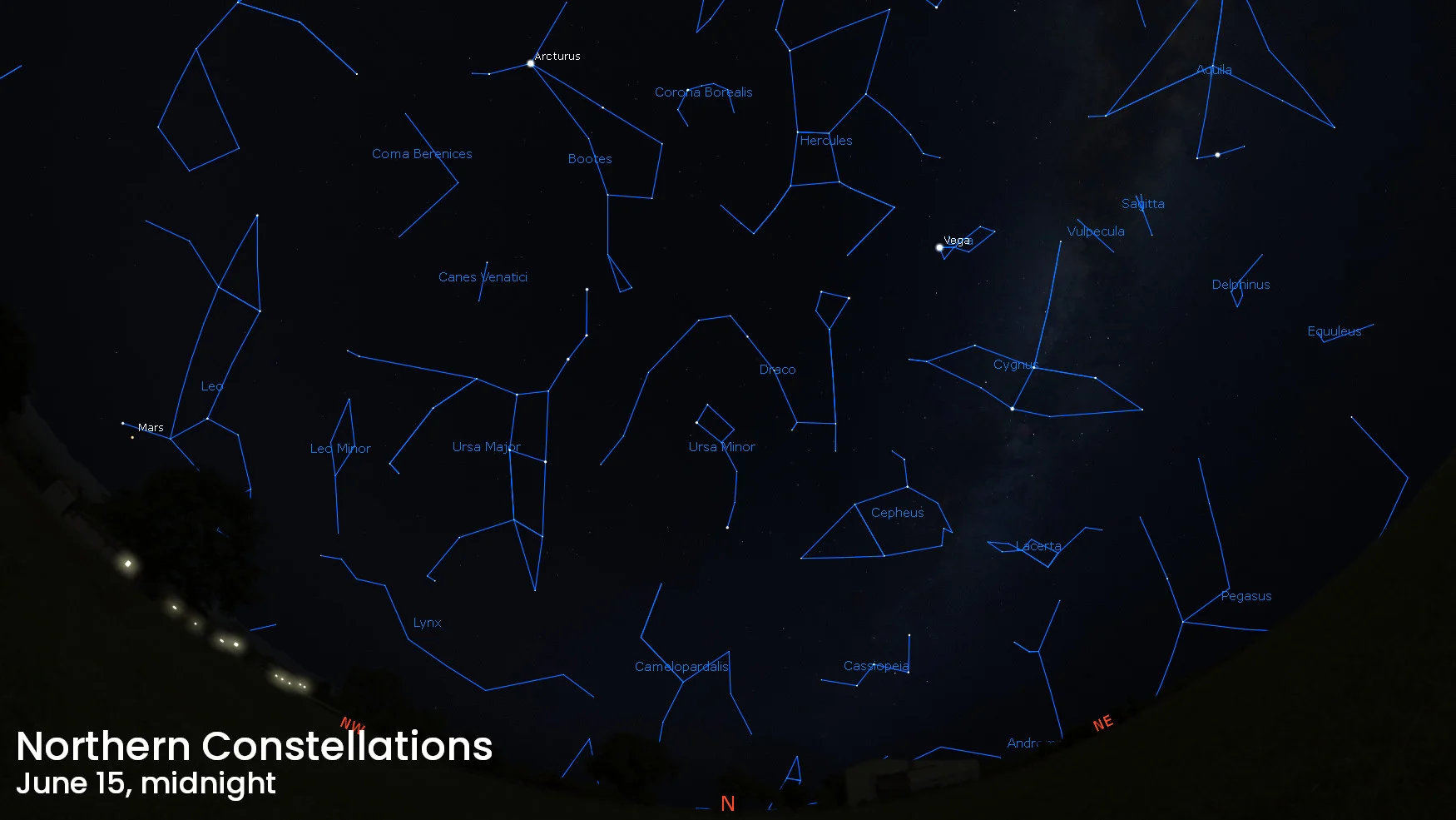 Look up! What's going on in the June night sky? - The Weather Network