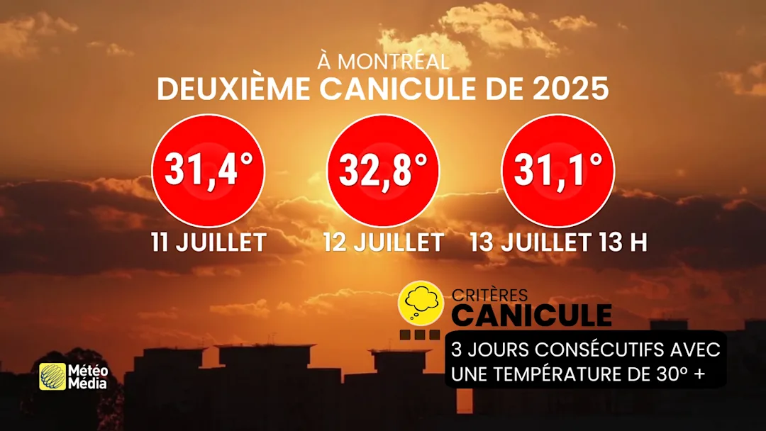 Une deuxième canicule confirmée à Montréal - MétéoMédia