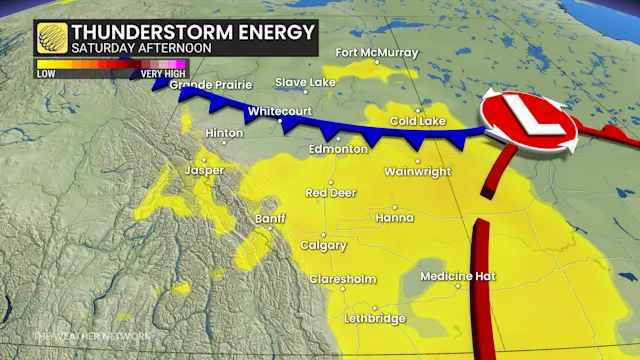 Alberta storm threat: Beneficial rain, but risk of very large hail ...