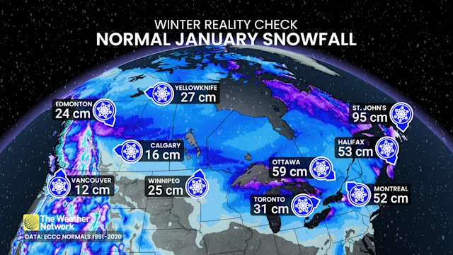 January is normally Canada’s snowiest month of the year - The Weather ...