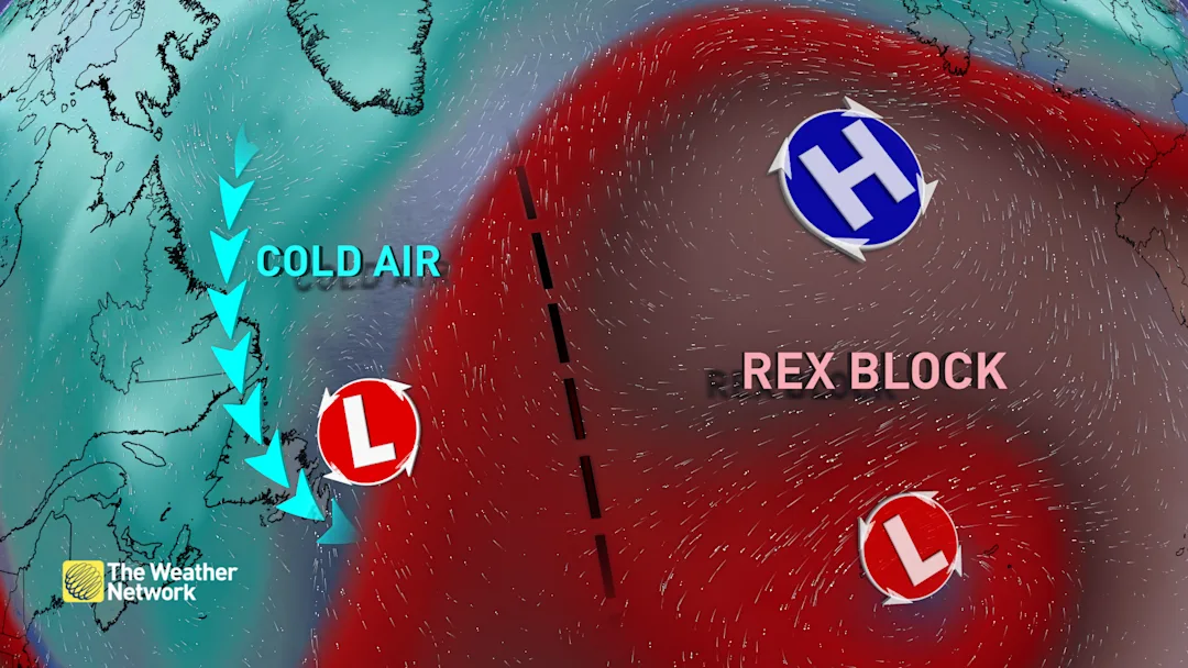 Canada's weather traffic jam traced back to an Omega and Rex block ...