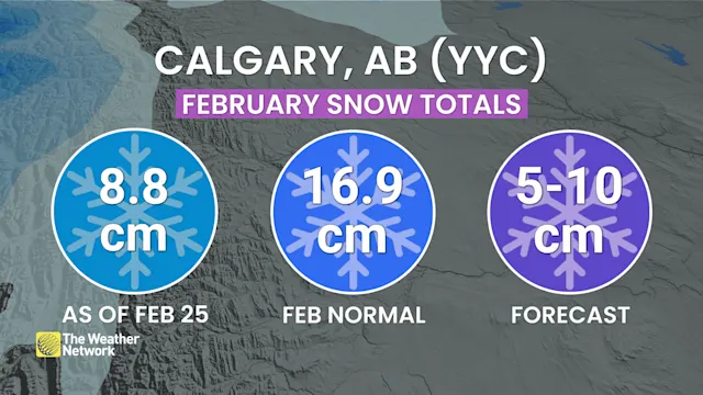 15-30 cm: Bursts of heavy snow hit Alberta, warnings are widespread ...