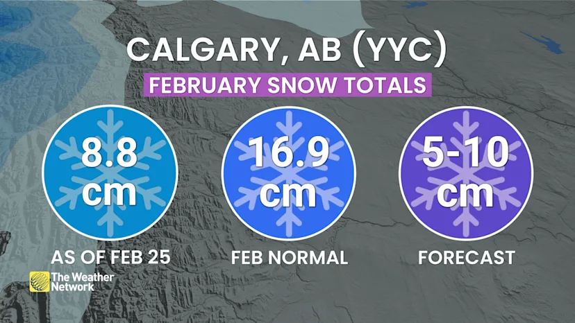 15-30 cm: Bursts of heavy snow hit Alberta, warnings are widespread ...