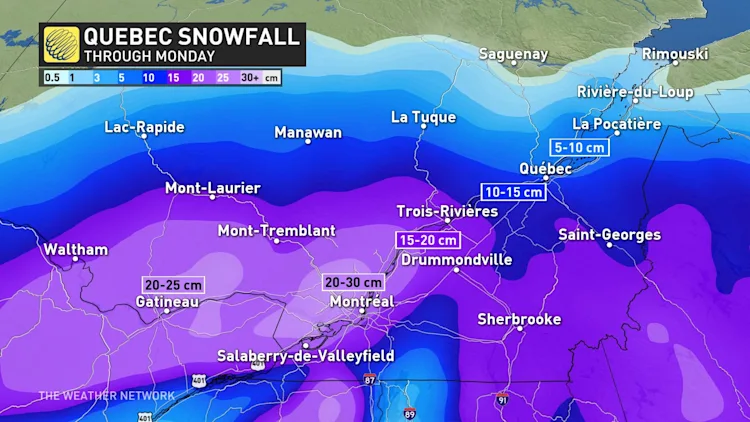 Montreal could see its heaviest snowfall of the season so far - The ...