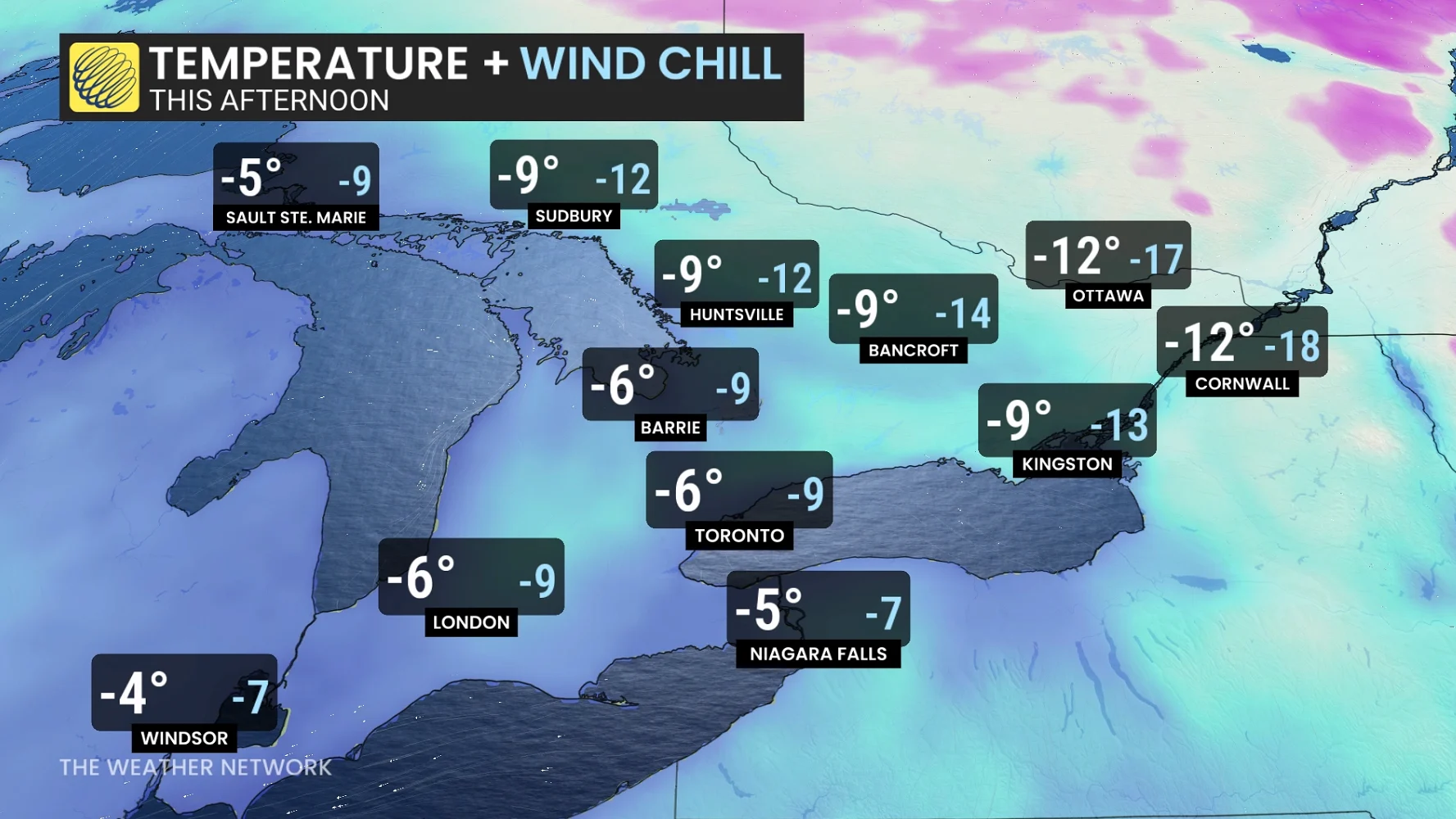 Toronto braces for coldest day in nine months - The Weather Network