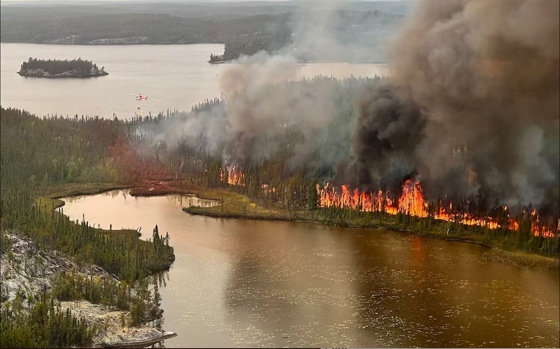 N.W.T. fires have released 277 times the carbon humans there emit ...