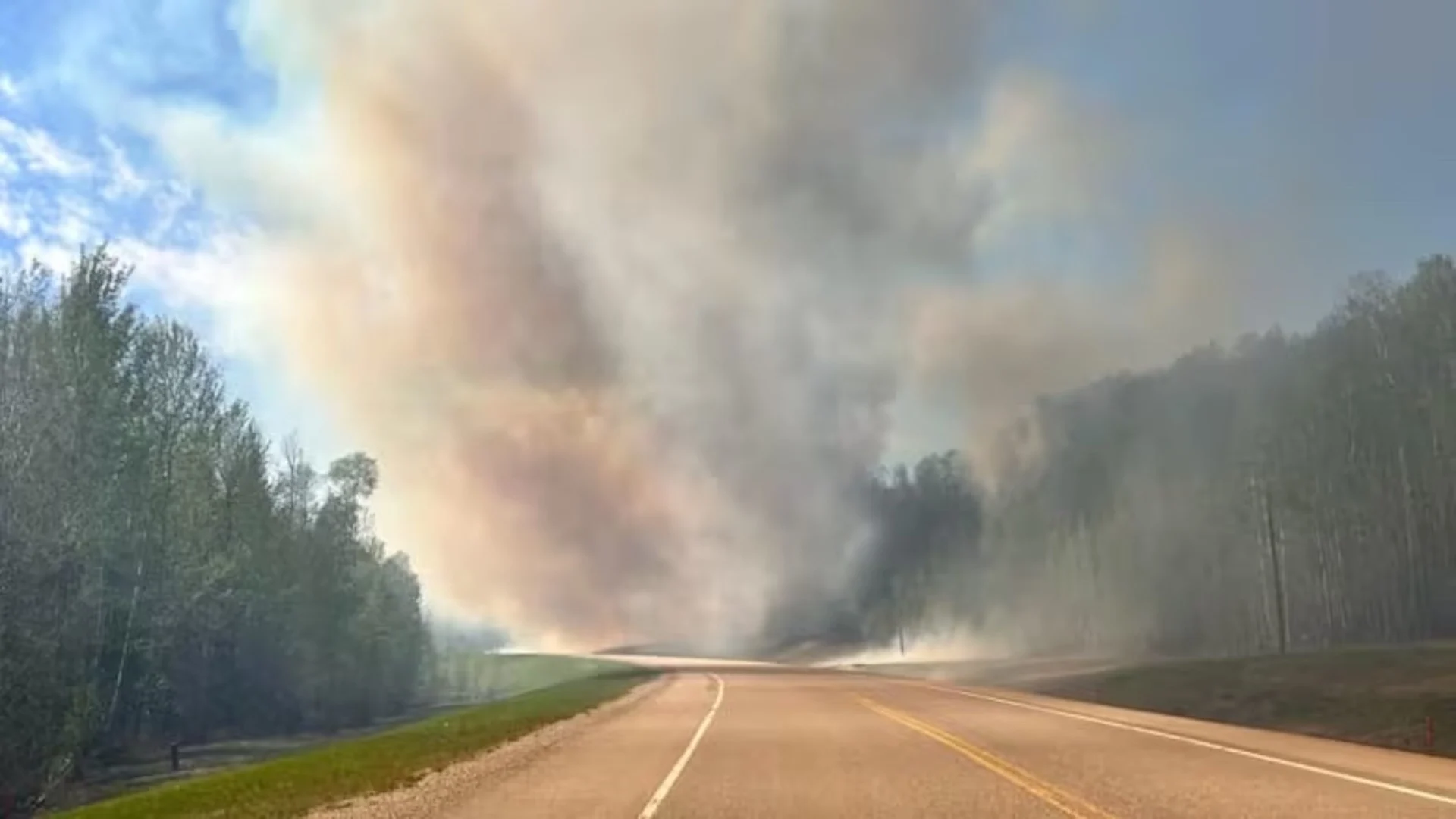 Massive out-of-control wildfire near Flin Flon forces evacuations - The ...