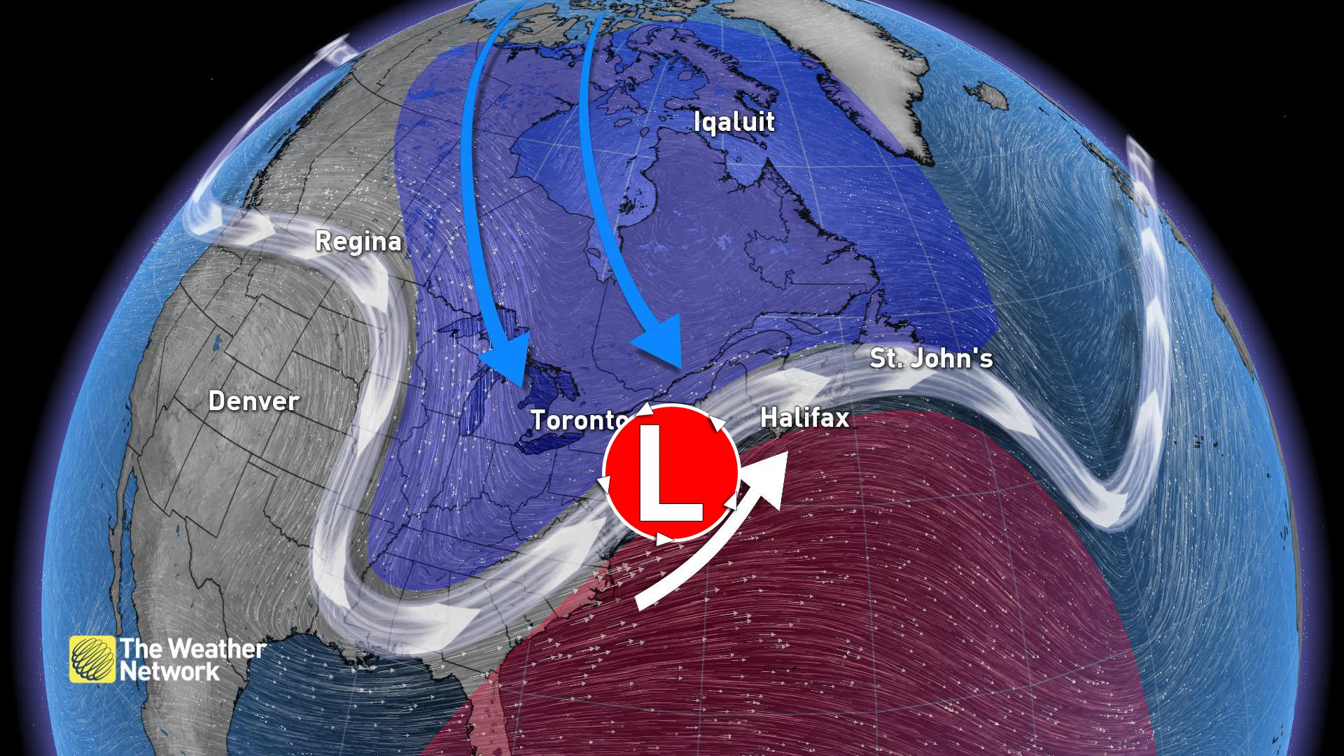 Science behind the weather: The infamous nor'easter - The Weather Network