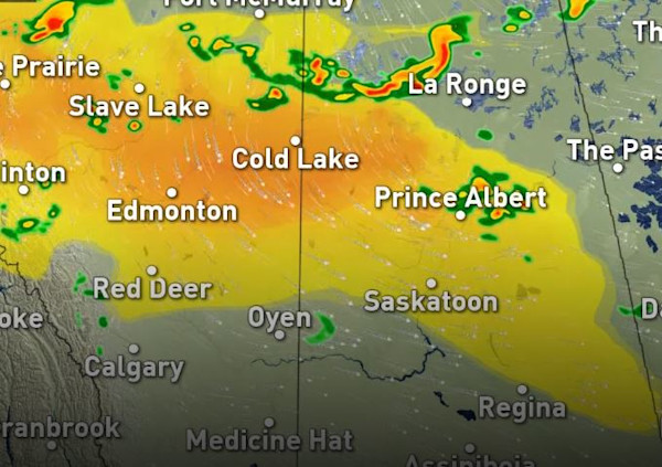Weather: Prairies severe weather risk Monday - The Weather Network