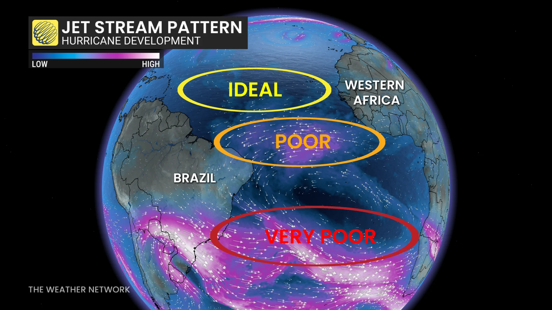 One hurricane ever? Why the South Atlantic is a dead zone for ...