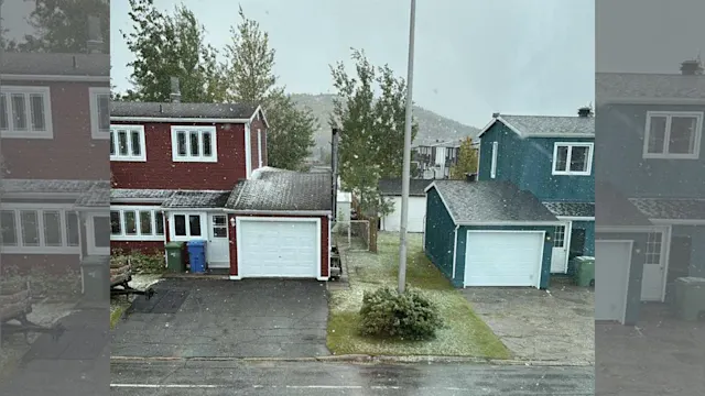 Premiers flocons : la neige gagne du terrain au Québec - MétéoMédia