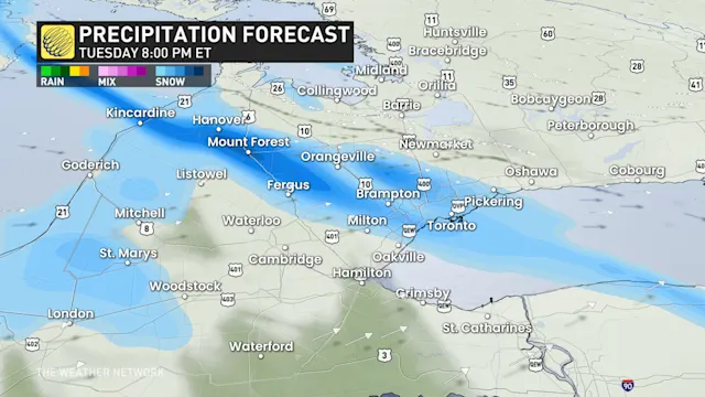 Potent snow squalls cause collisions, prompt road closures in parts of ...