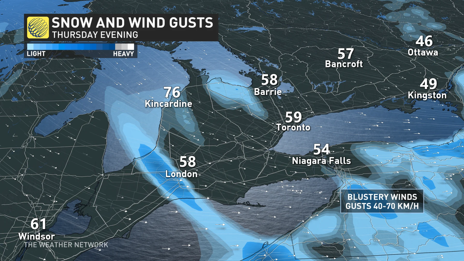Let it snow: More snowbelt squalls in Ontario will cause travel ...