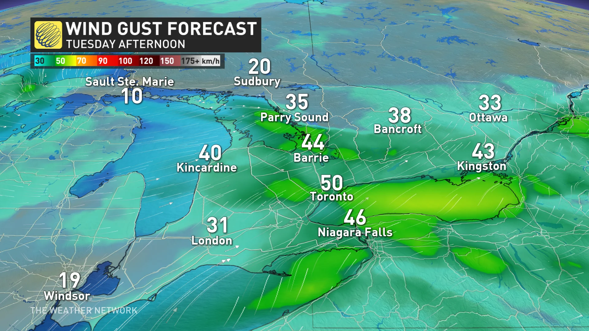 Squalls still impacting Ontario's snowbelts, with flurries also hitting ...