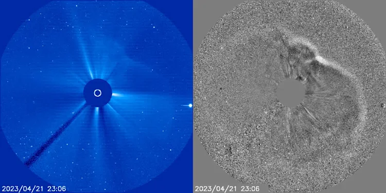 Solar storm may spark auroras across Canada tonight - The Weather Network