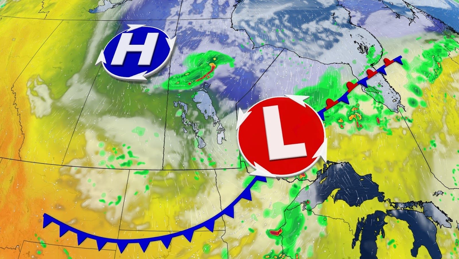 Cold front brings storms, sharp temperature drop to the Prairies - The ...