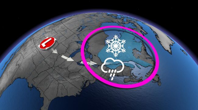 Stormy end to March in Quebec as heavy rain, snow pelt province - The ...