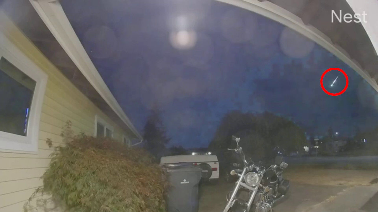 Bright meteor fireball blazed over the Pacific Northwest Wednesday ...