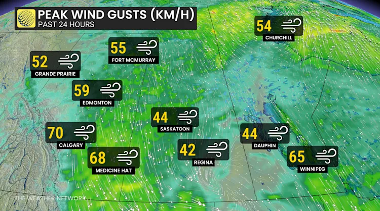 Snowy, blustery system rolls across Prairies into Thanksgiving - The ...