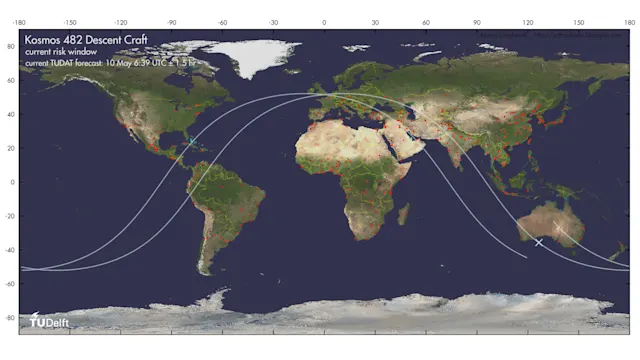 Failed Venus probe likely crashed to Earth early Saturday morning - The ...