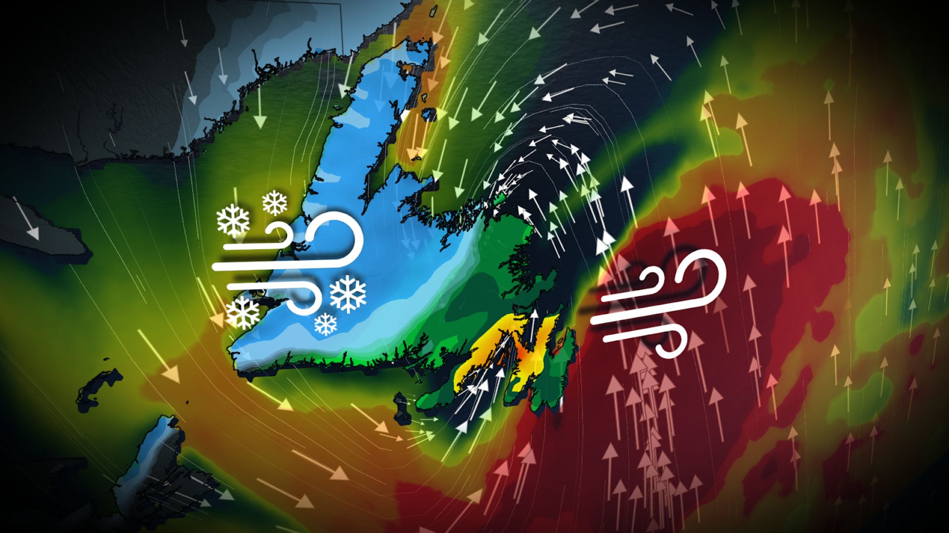 Stormy system will bring a hazardous tale of two seasons to ...