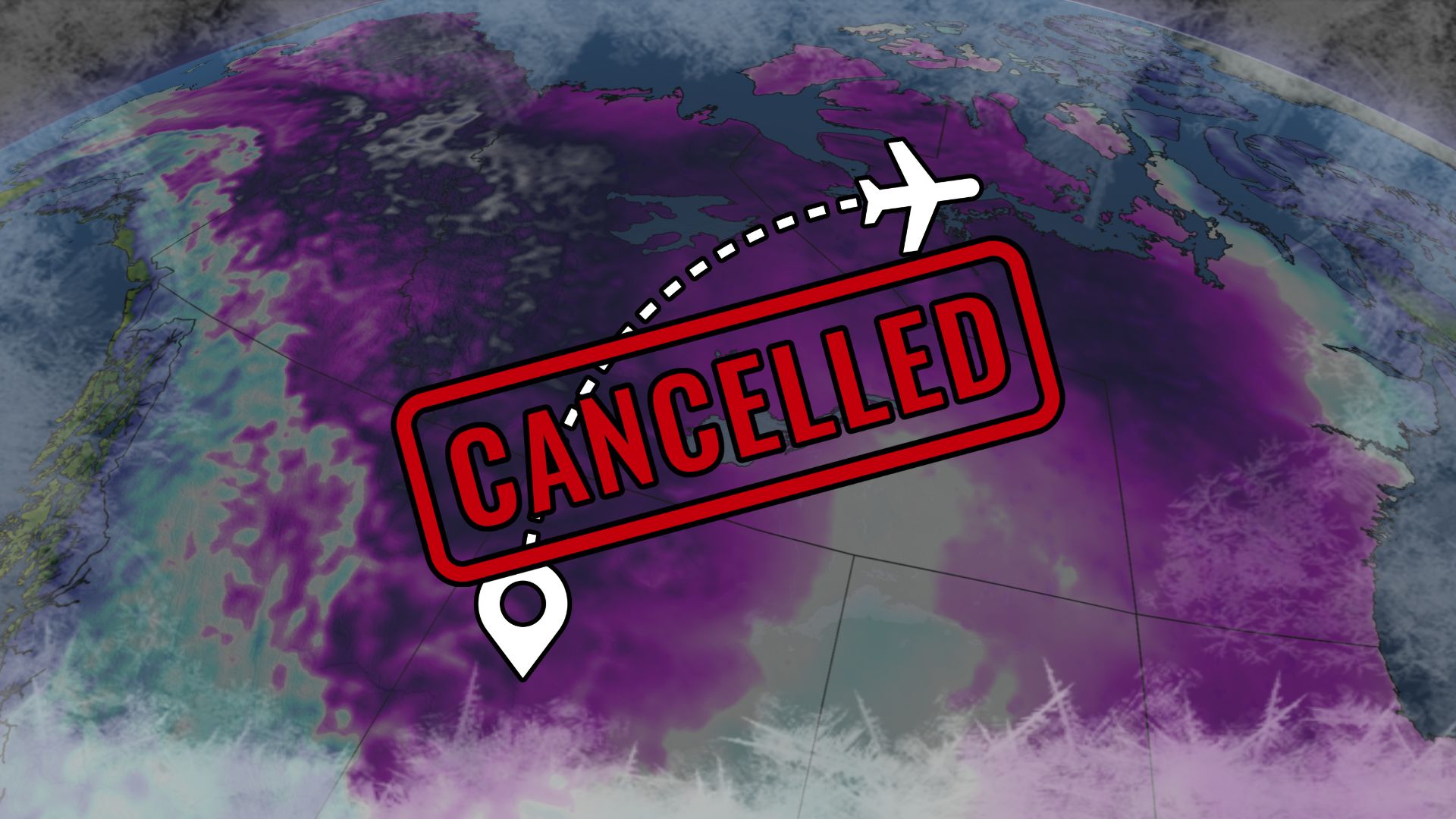 Too cold to fly? Some flights in the Far North cancelled - The Weather ...
