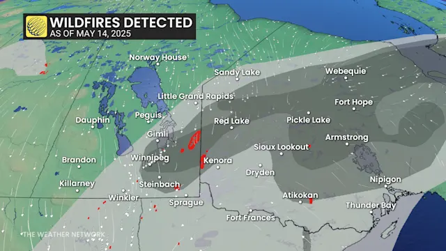 'Worst fears' confirmed as 2 people trapped by wildfire die in Manitoba ...