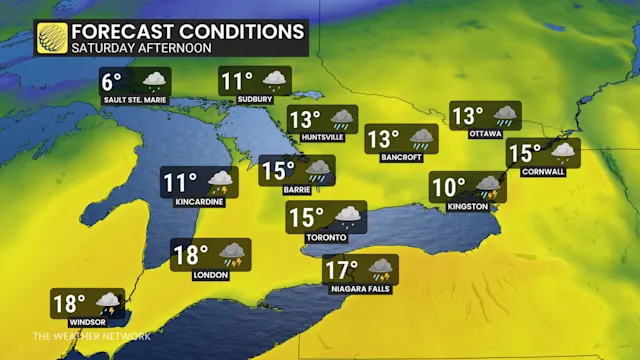 Severe storm and flood risks this weekend in Ontario - The Weather Network