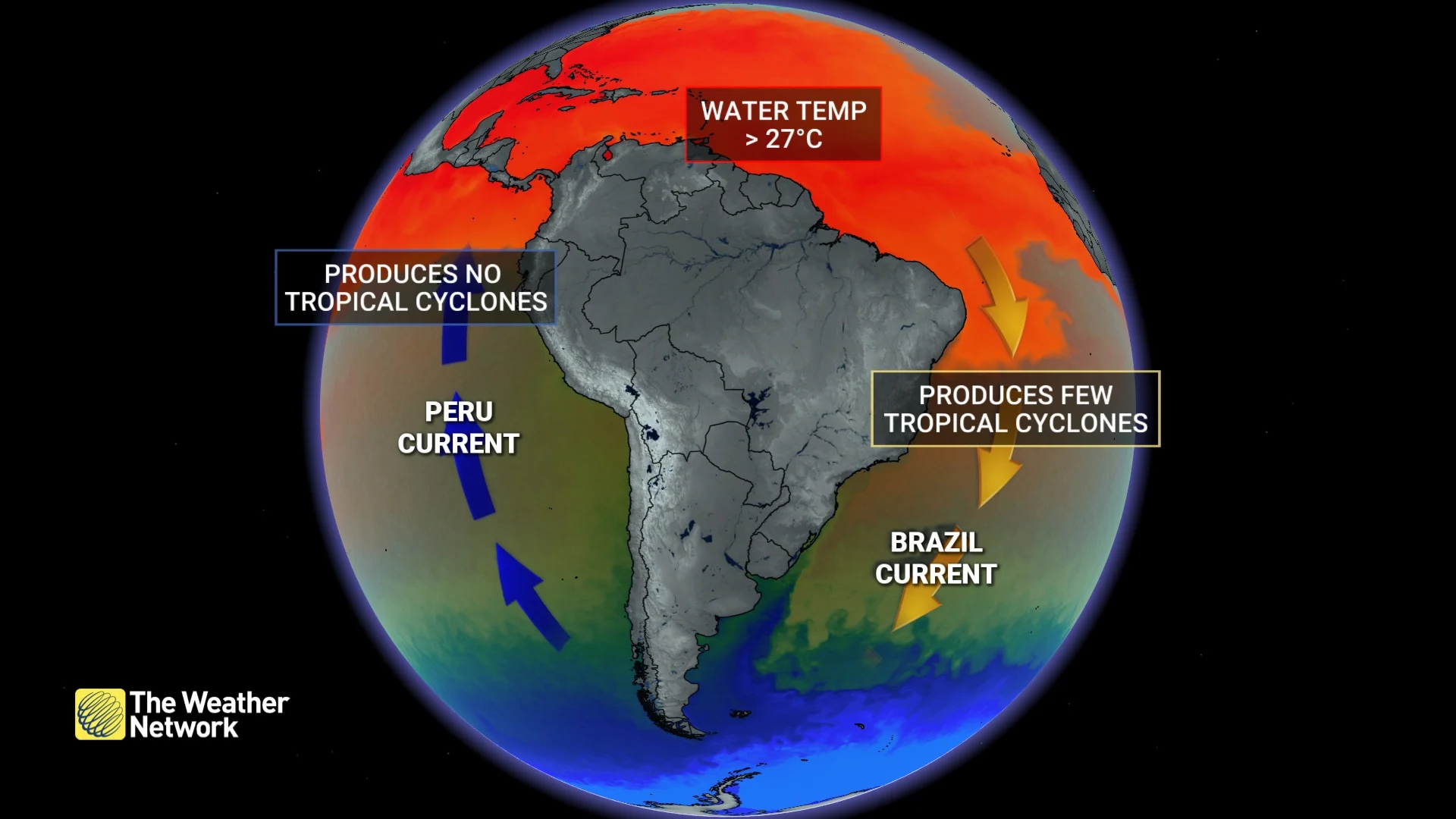 One hurricane ever? Why the South Atlantic is a dead zone for ...