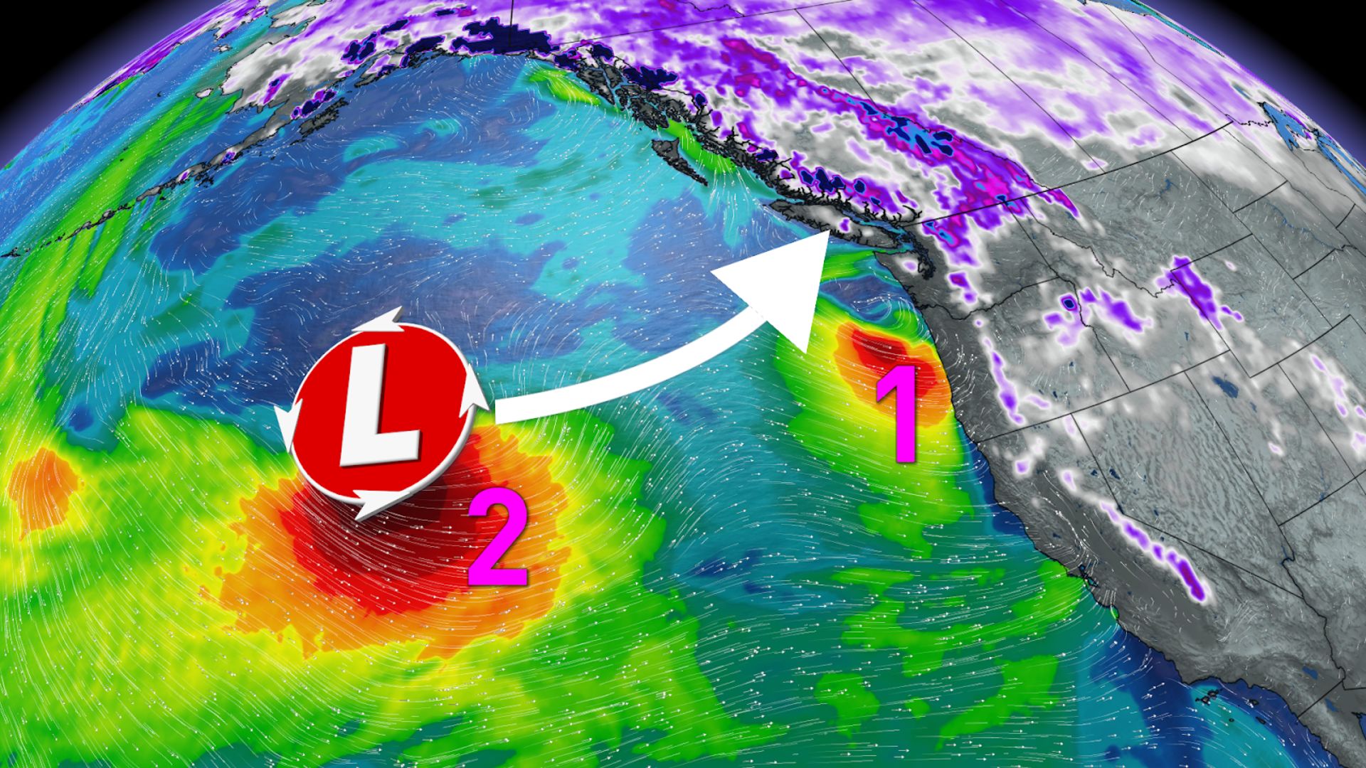 Drizzling rain, blustery winds continue in B.C., another storm on the ...
