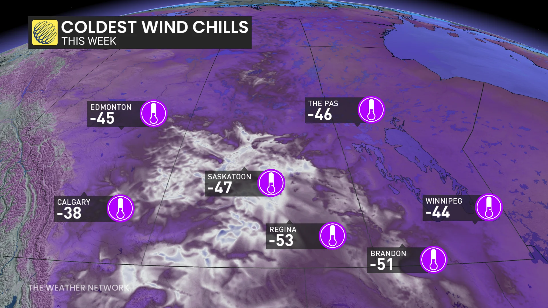 Warmer air settles on the Prairies, but brings freezing rain, wind ...
